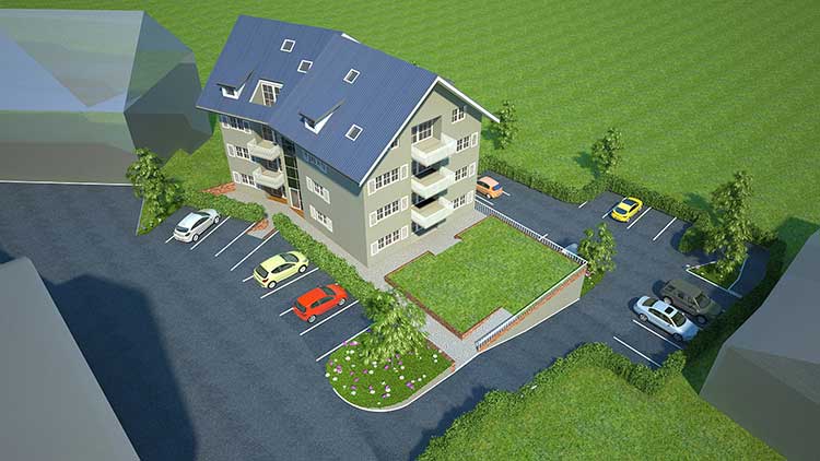 Architectural 3D Rendering Services in India | TrueCADD