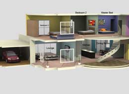 3D Floor Plan Modeling: Floor Plan 3D Rendering Services India | TrueCADD