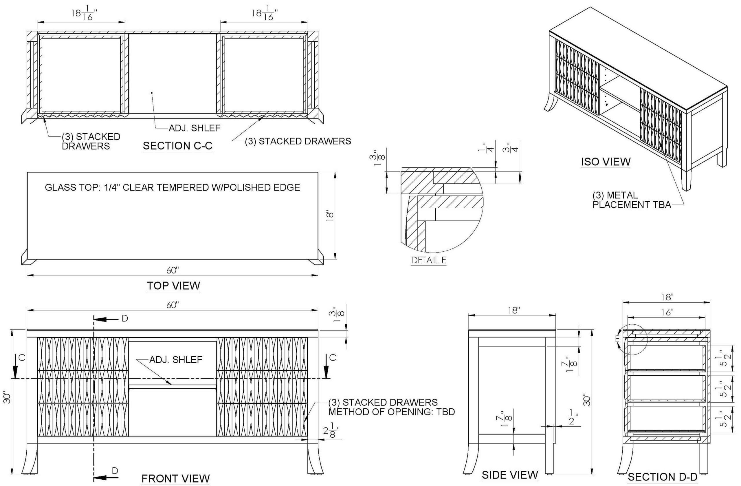 CAD Drawings Demands For Millwork Casework Furniture Manufacturers CAD Drawings Demands For Millwork Casework Furniture Manufacturers