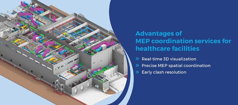 MEP Coordination Services for Hospital Construction Projects | TrueCADD