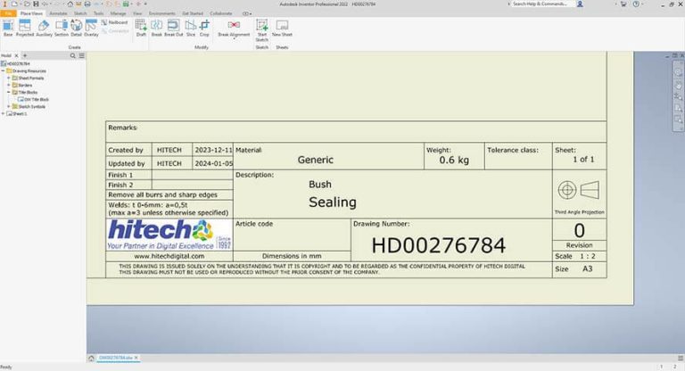 How to Create Technical Drawings for Sheet Metal Fabricators